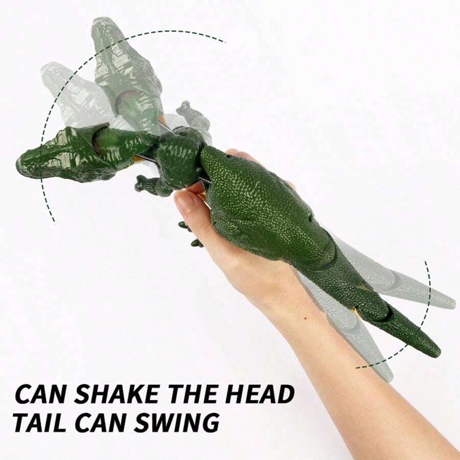 Dinosaur Press & Shake Toy With Roaring Sound Effect, T-Rex Design ...