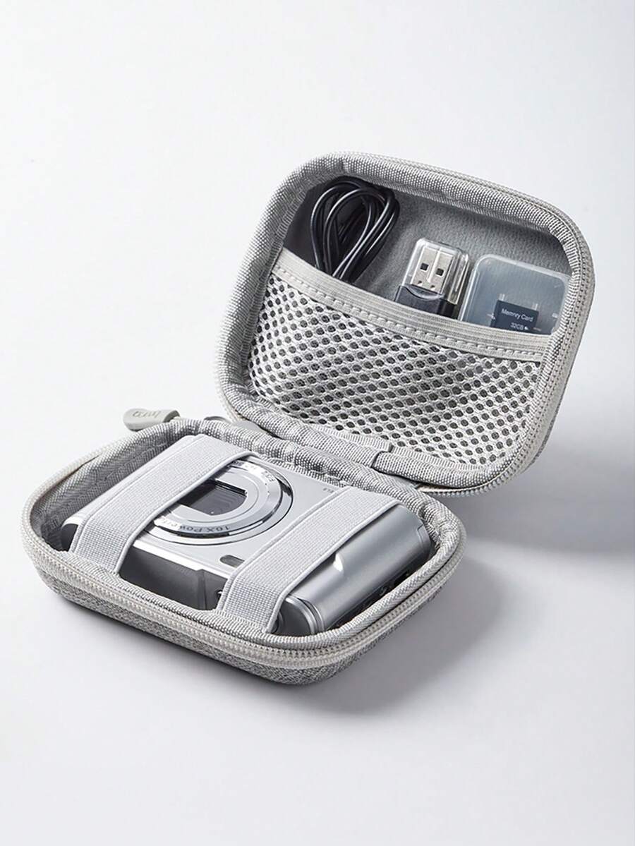 1pc Camera Storage Box Digital Storage Package, Hard Shell Power Supply ...