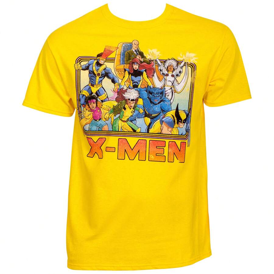 Marvel 90's Cartoon Lineup T-Shirt | SHEIN USA