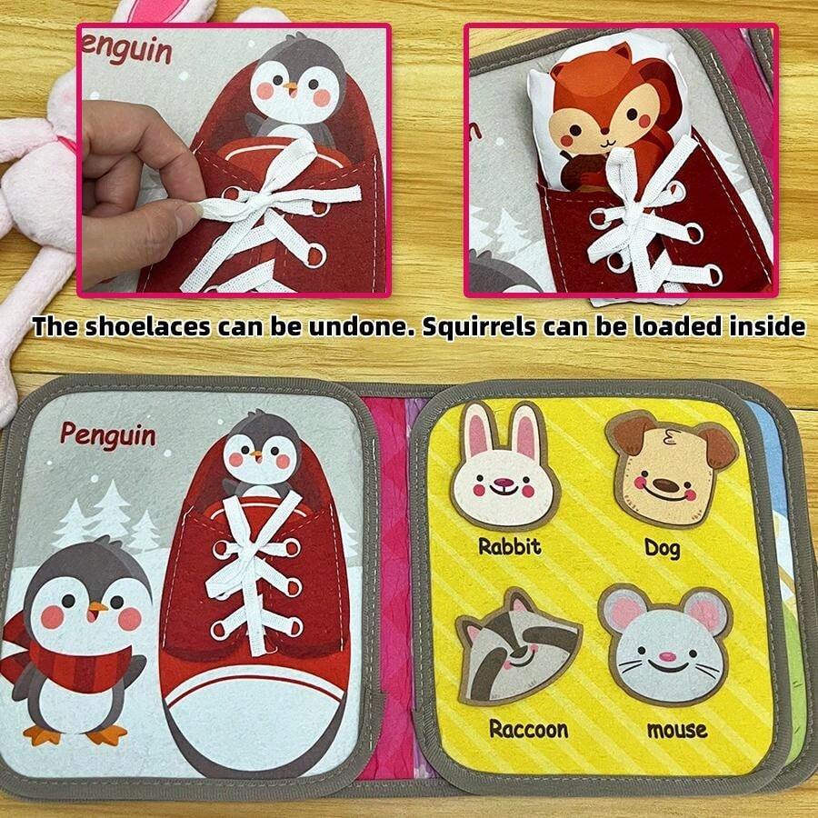 Early Childhood Education Cloth Books, Visual And Auditory Training ...