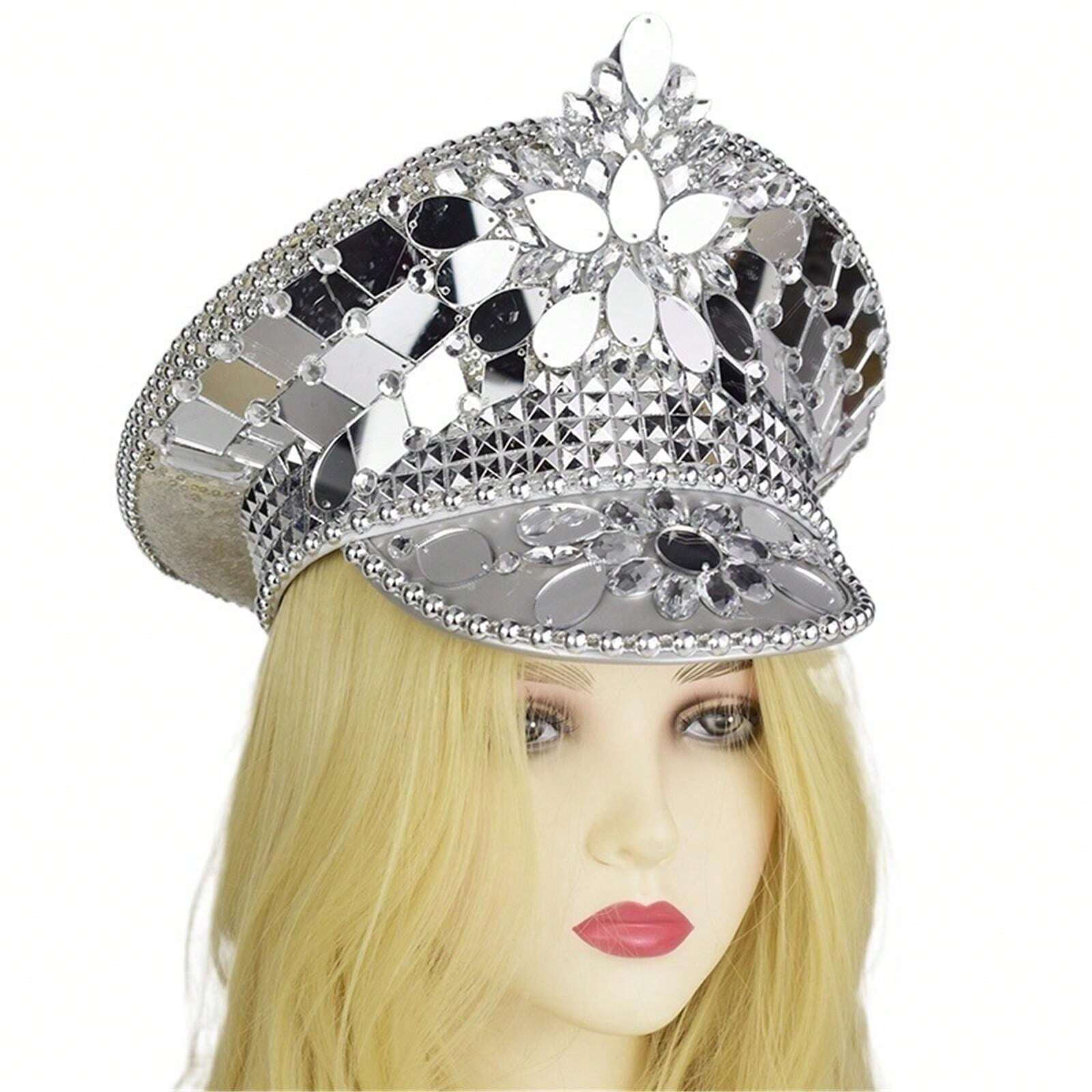 Pink Bride Hat Bridal Captain Hat For Bachelorette Hen Girls's Night ...
