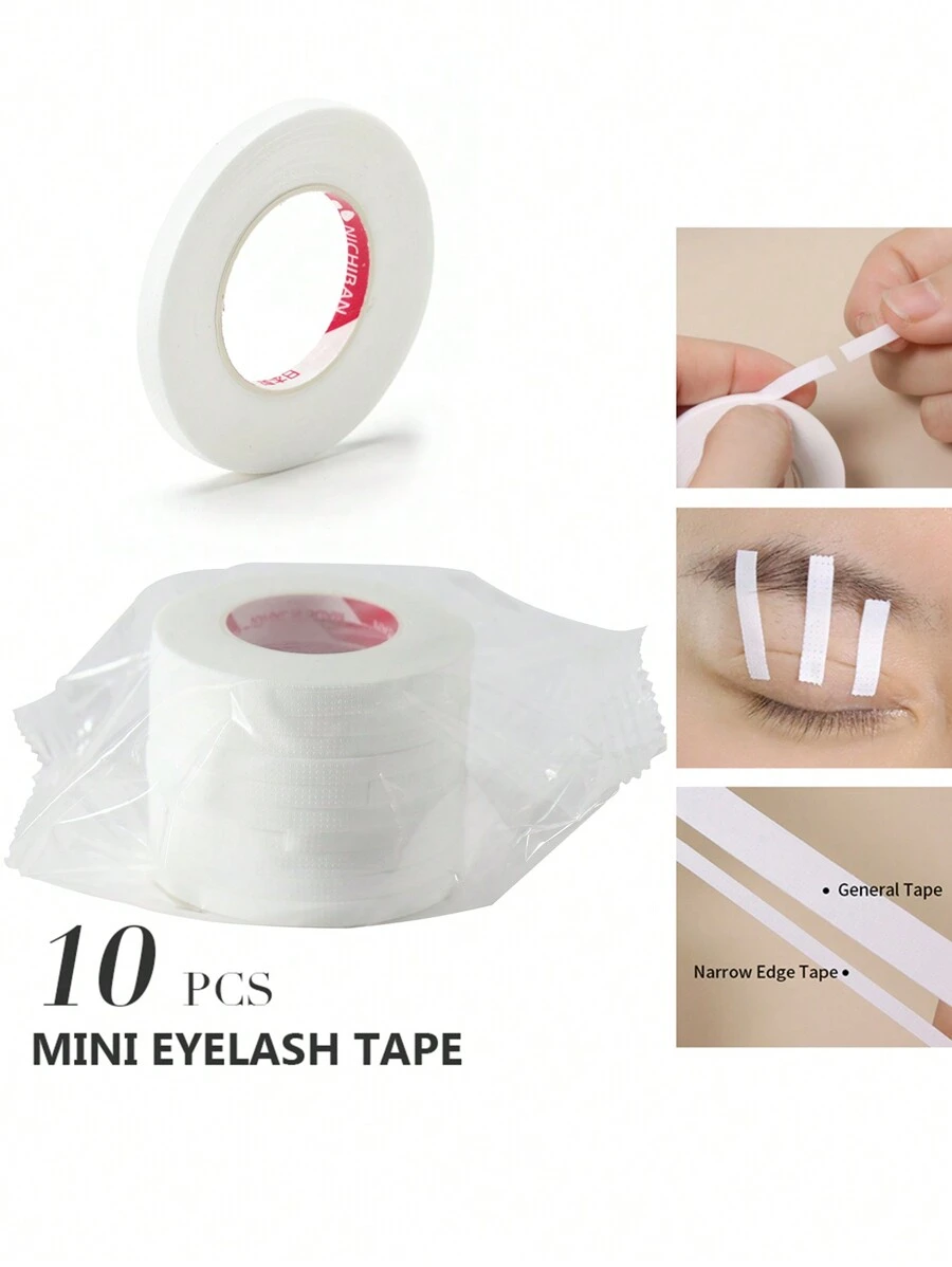 10 Rolls 4mm Eyelash Extension Adhesive Tape Lash Lifting Tape For ...