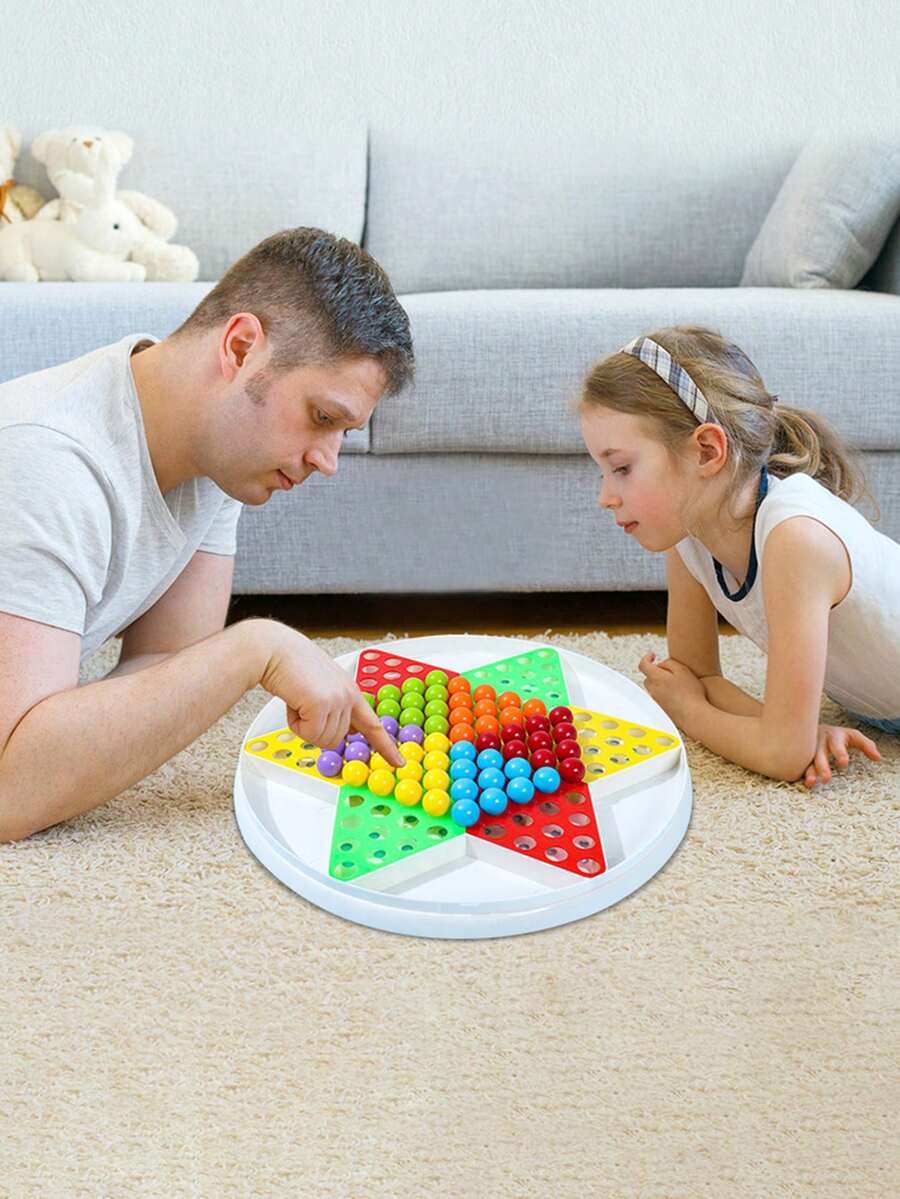 1 PC Multi Color Checkers, ABS Material Board With Acrylic Material ...