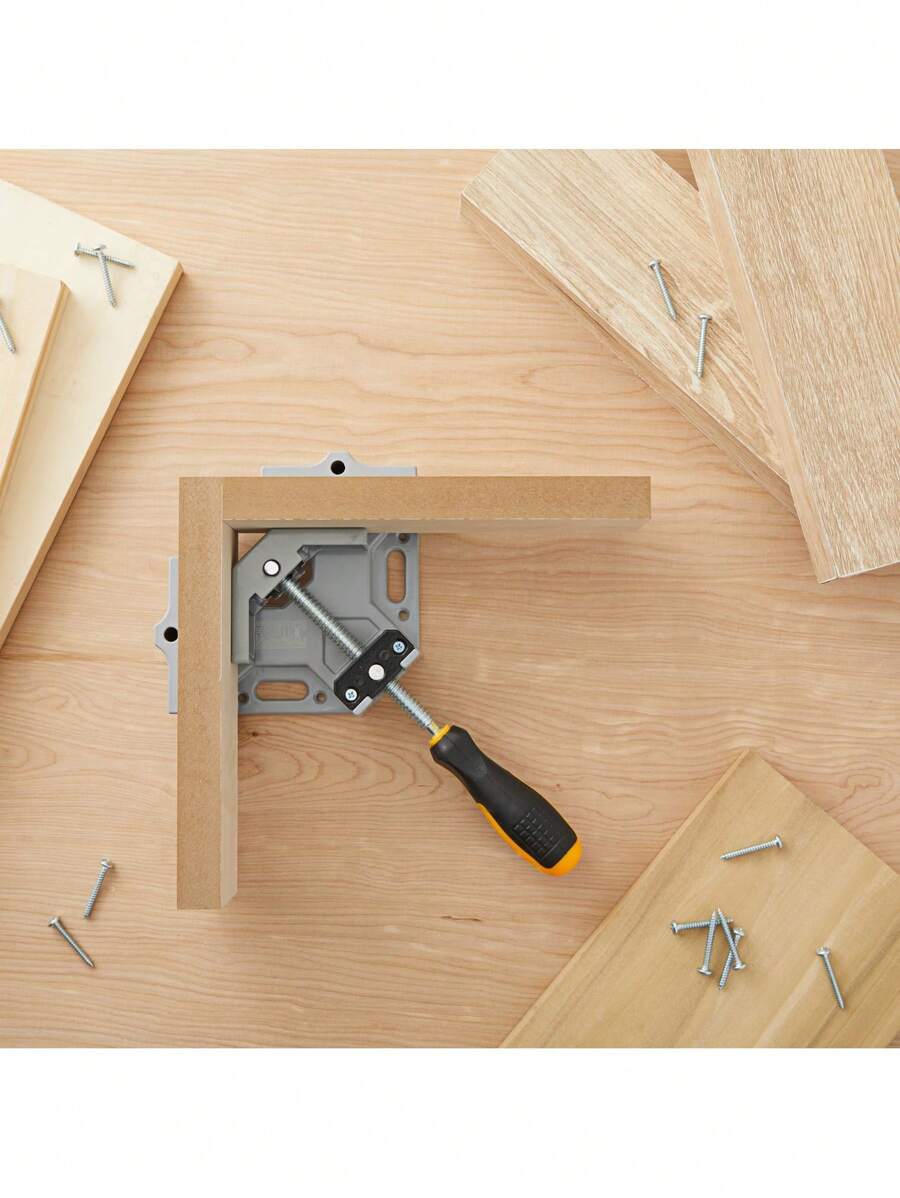 2 Pack 90 Degree Corner Clamps For Woodworking, Adjustable Aluminum ...