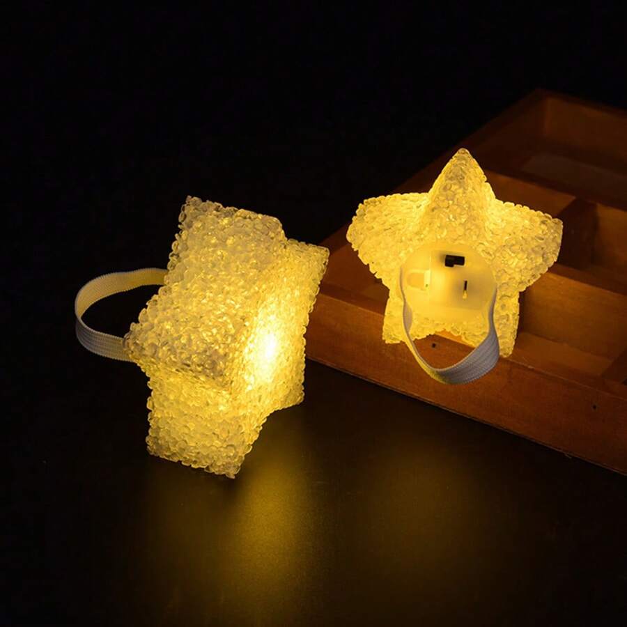 LED Hand Held Little Star Light Dance Luminous Props, Stage Show Color ...