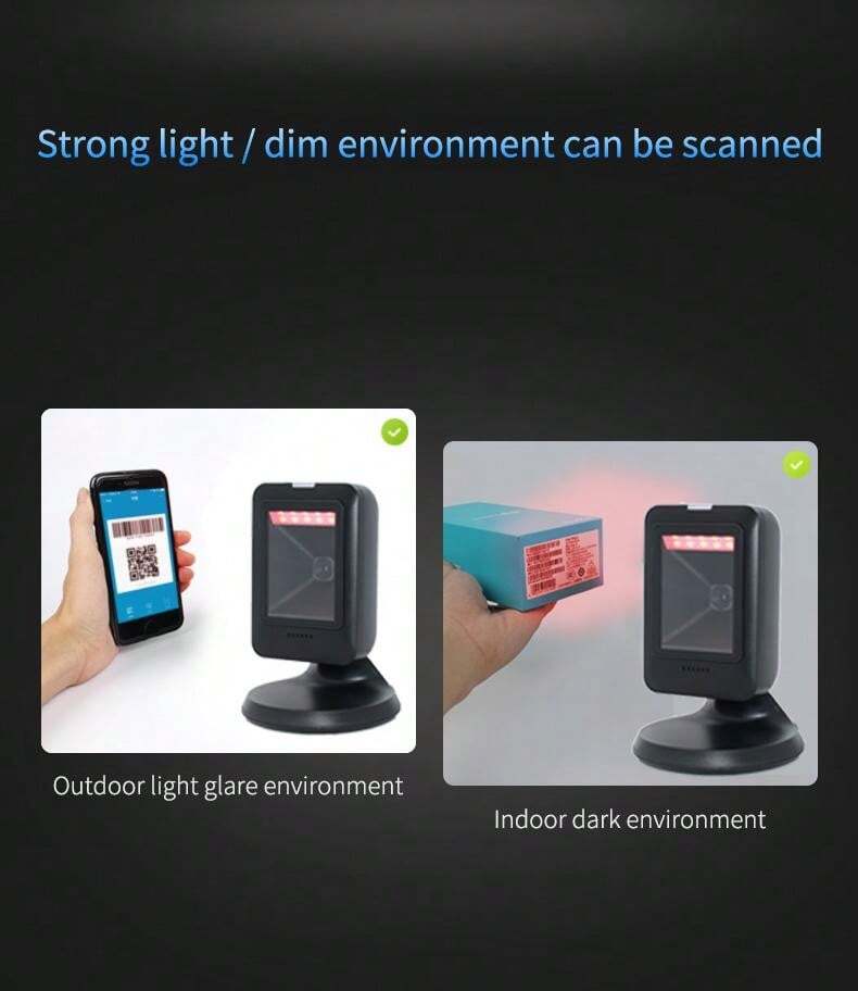 Escáner De Código De Barras 2d, Lector De Matriz De Datos Con Detección ...