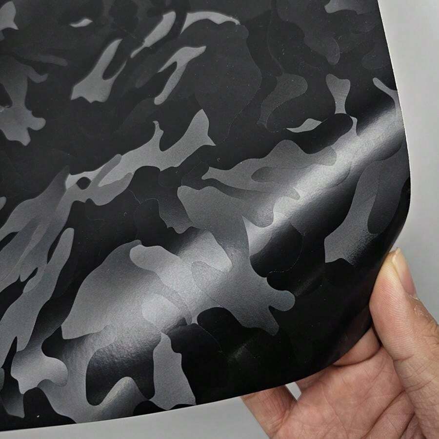 High Quality Matte Spectral Black Sticker Car Decal Carbon Film Car ...