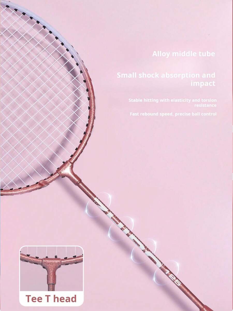2PC The New Dream Badminton Racket Double Racket Package Alloy Ultra ...