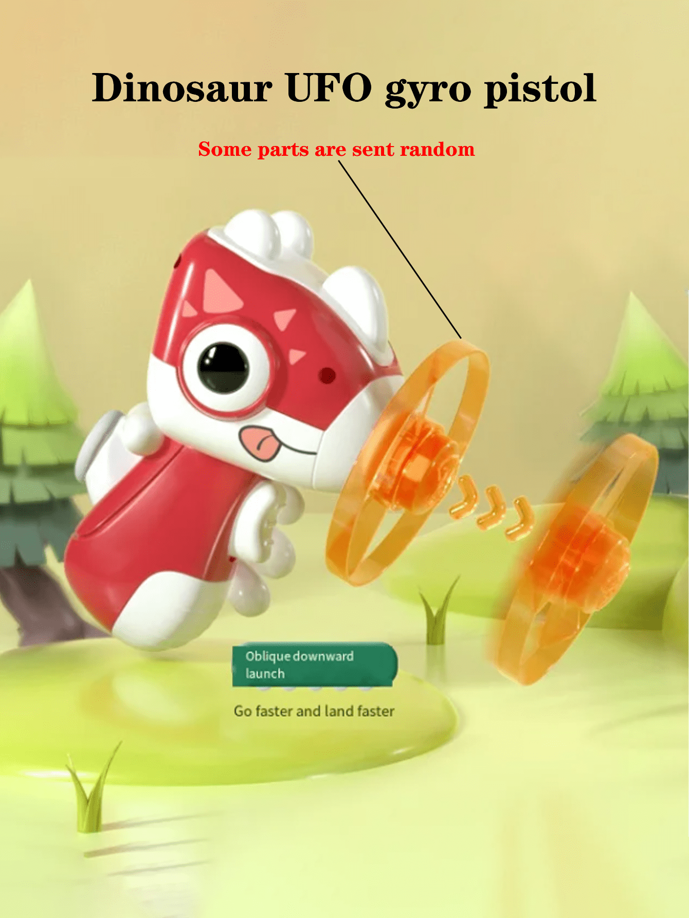 1pc Launcher Toy [Child Safety Certified], Outdoor Children's Flying ...