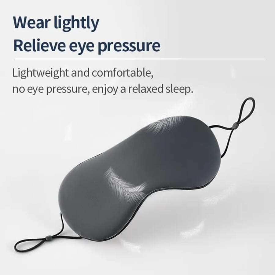 Sleeping Eye Mask, Breathable And Seamless Dual-Sided Icy Silk Sun ...