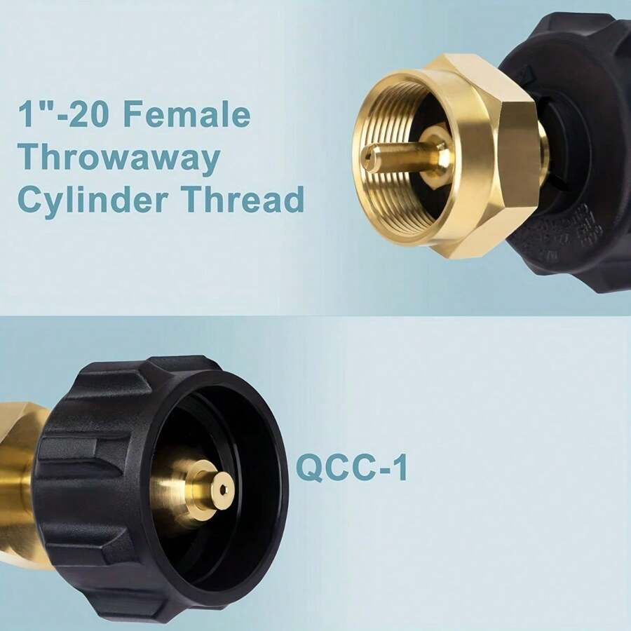 Propane Refill Adapter For Outdoor Camping, Propane Tank Inflation ...