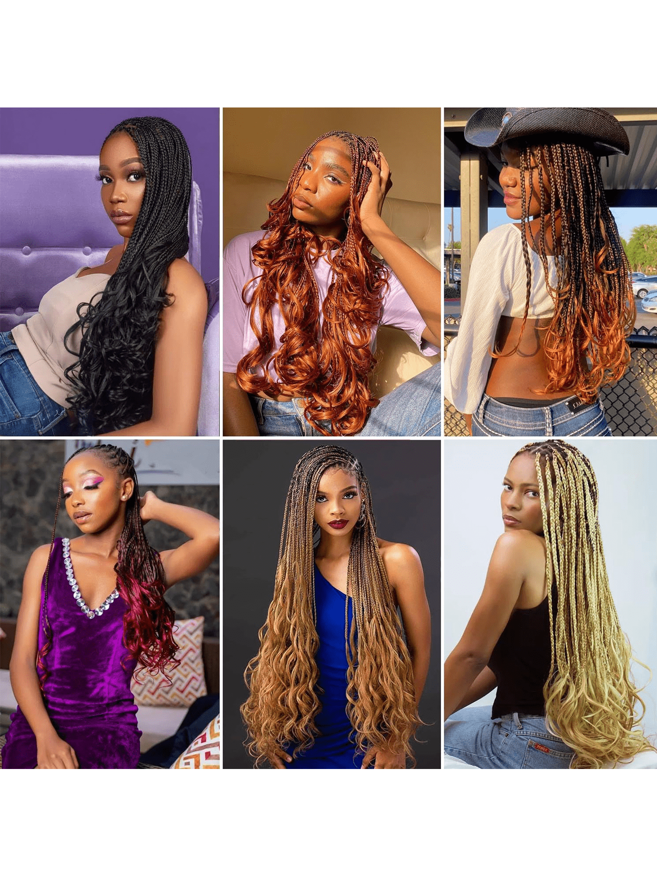 Perience 22 Inch Bouncy Braiding Hair Pre Stretched, Easy Braid French ...