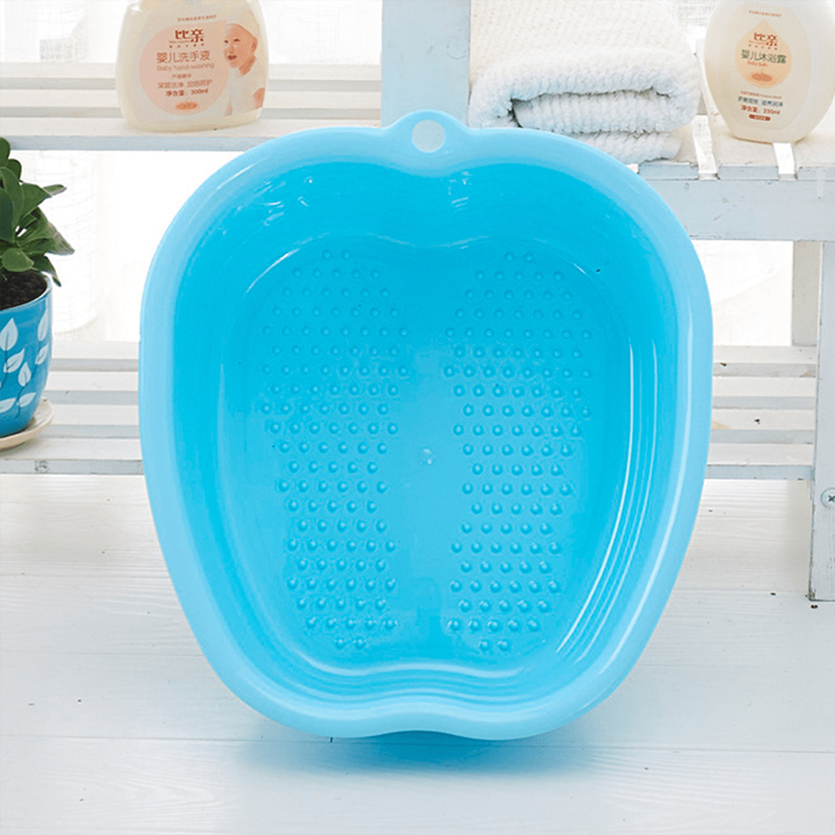 1pc Extra Large Thickened Foot Soaking Tub, Massage Foot Spa Tub, Foot ...