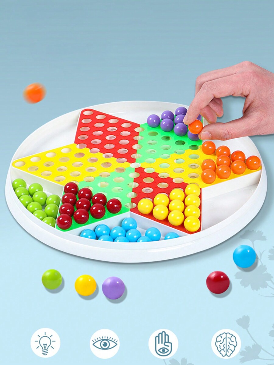 1 PC Multi Color Checkers, ABS Material Board With Acrylic Material ...