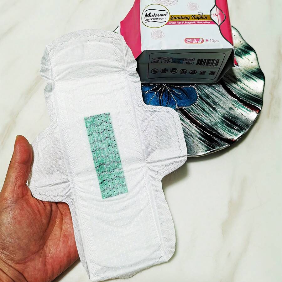 Feminine Sanitary Pads - 50pcs/40pcs/4pcs, Unscented Ultra Thin Wings ...