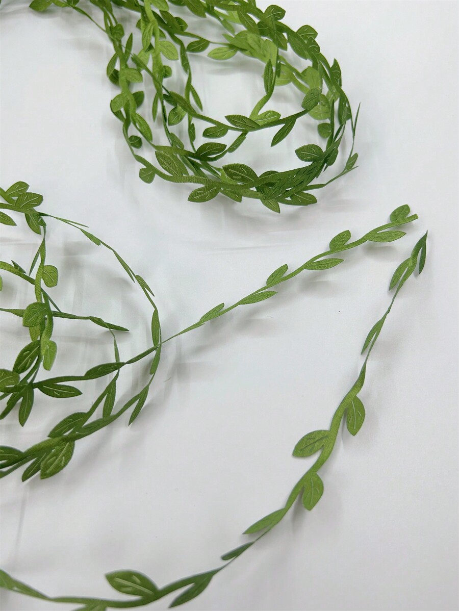 1pc Artificial Leaf Tendril Hair Accessory For Women, Forest Style Fresh Lady Headband, Simple ...