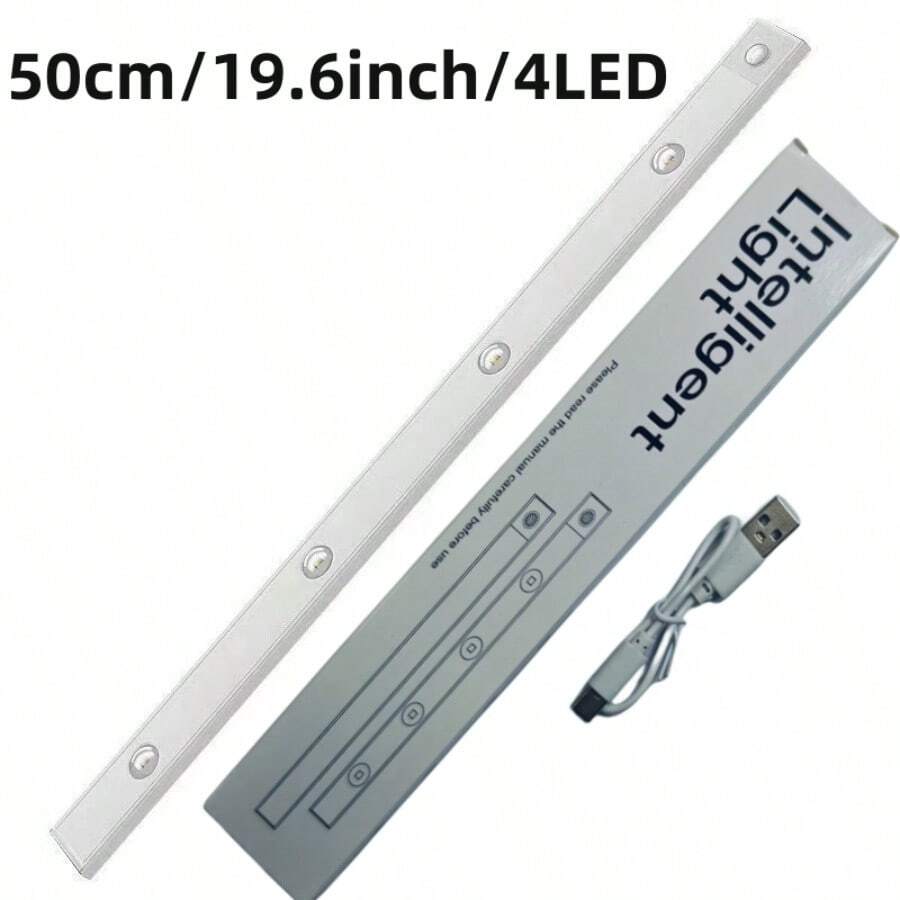 1 White Cabinet Bottom Lighting, Three Color Dimmable Wireless Motion ...