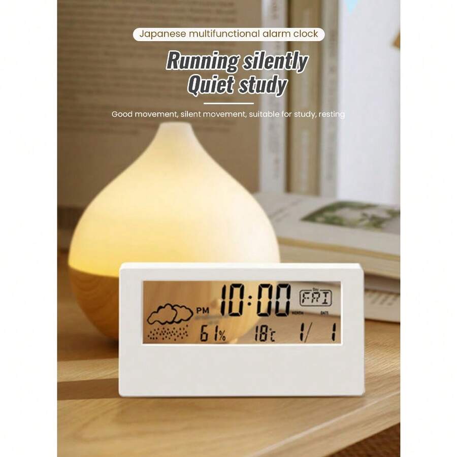 1pc Simple Digital Alarm Clock With Multiple Functions, Smart Clock ...