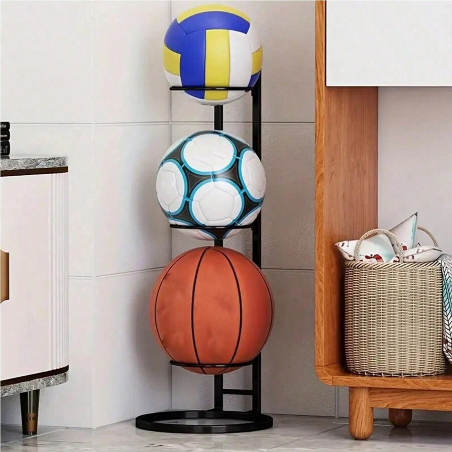 1pc Basketball Storage Rack, Durable 3-Layer/4-Layer /5-Layercube Ball ...