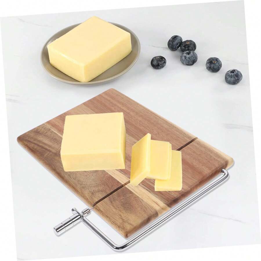 1 Pc Cheese Slice Sandwich Cutters Vegetable Slicer Metal Cutter Wood ...