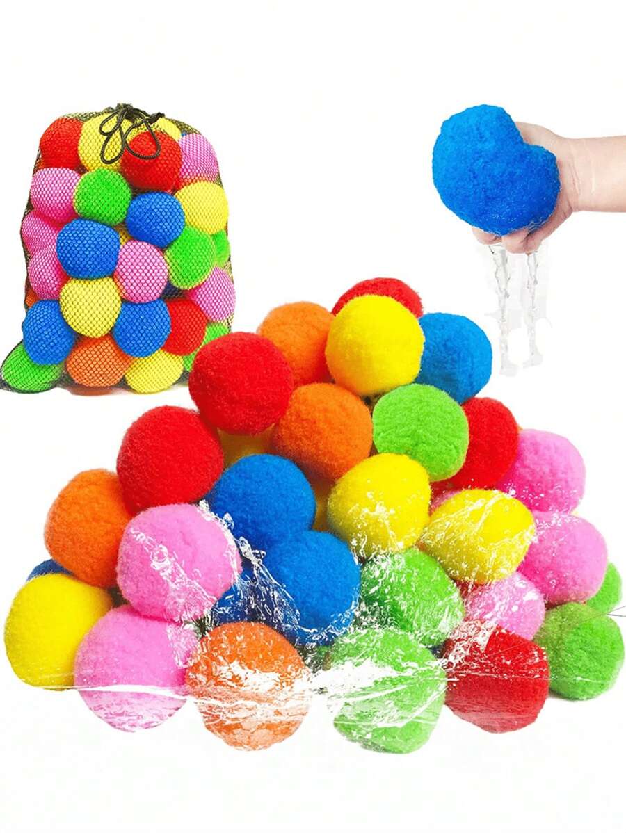 50pcs, Battle Blasters Reusable Water Balloons Games For Water Party ...