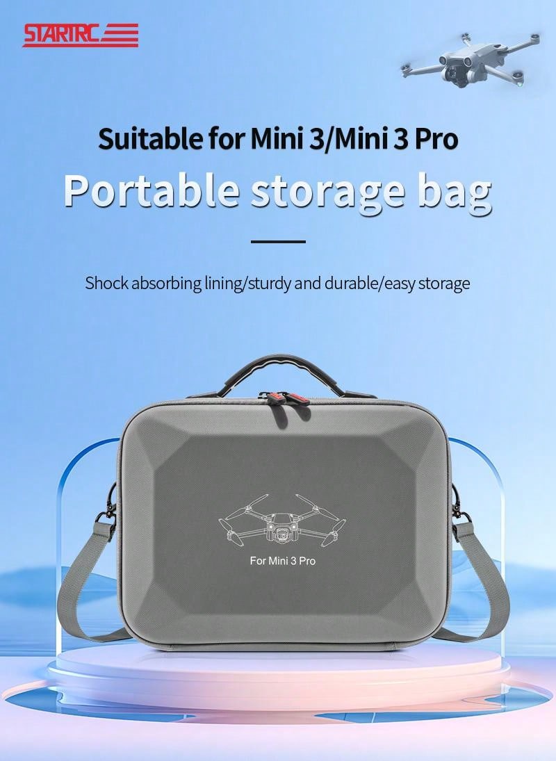 Startrc Dji Mini 3 / Mini Pro Handheld Shoulder Bag, Gray (For Dji N1 ... Startrc Dji Mini 3 / Mini Pro Handheld Shoulder Bag, Gray (For Dji N1 ...