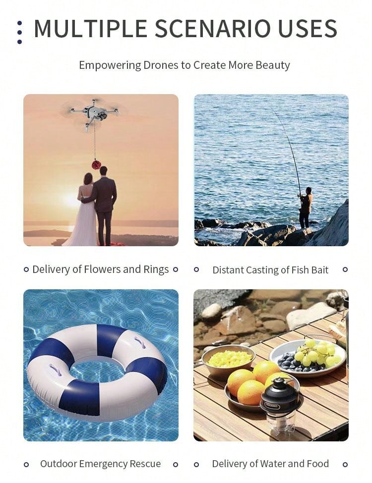 Startrc Dji Mavic Mini 2 Pro Dedicated Dropping System, Drone Air Drop Device With Magnetometer ...