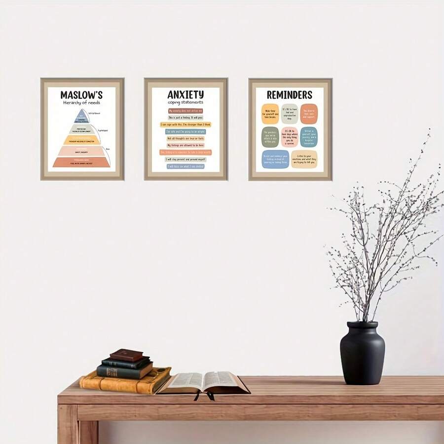 10 Pcs Frameless Care Mental Health Posters, Mental Health Matters ... 10 Pcs Frameless Care Mental Health Posters, Mental Health Matters ...