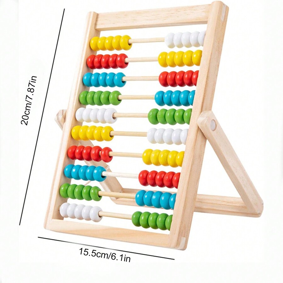 Montessori Math Toys Wooden Abacus Educational Counting Frames Toy ...