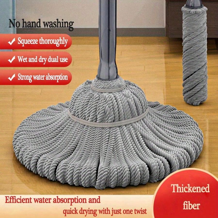 Hands-Free Rotating Mop - Automatic Spinning Mop, Easy To Clean Floors ...