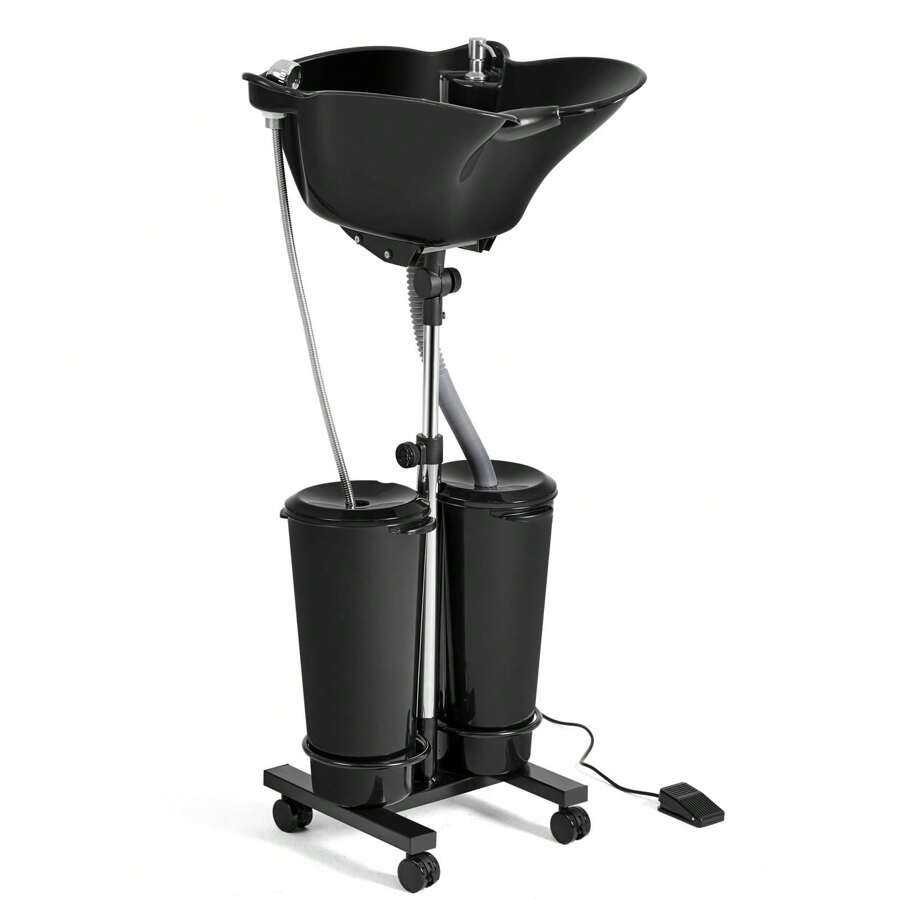 Artist hand Adjustable Shampoo Bowl Portable Salon Barber Basin Hair ...