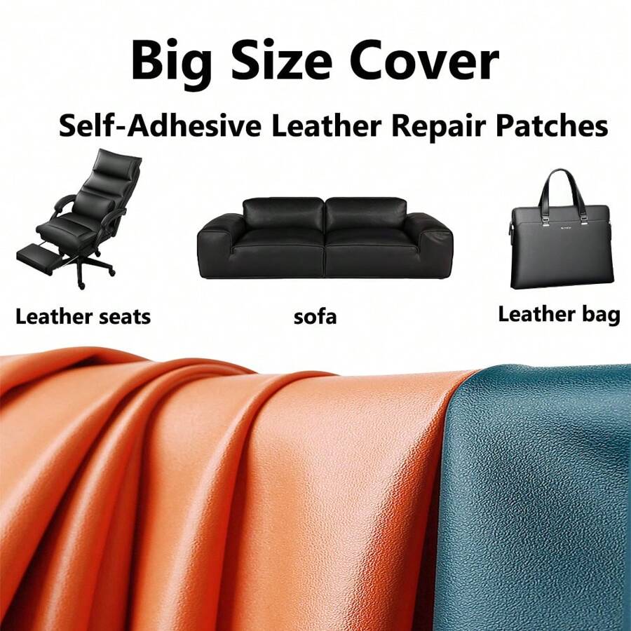 Sofa Repair Patch, Self-Adhesive Leather Patch, Suitable For Motorcycle ...
