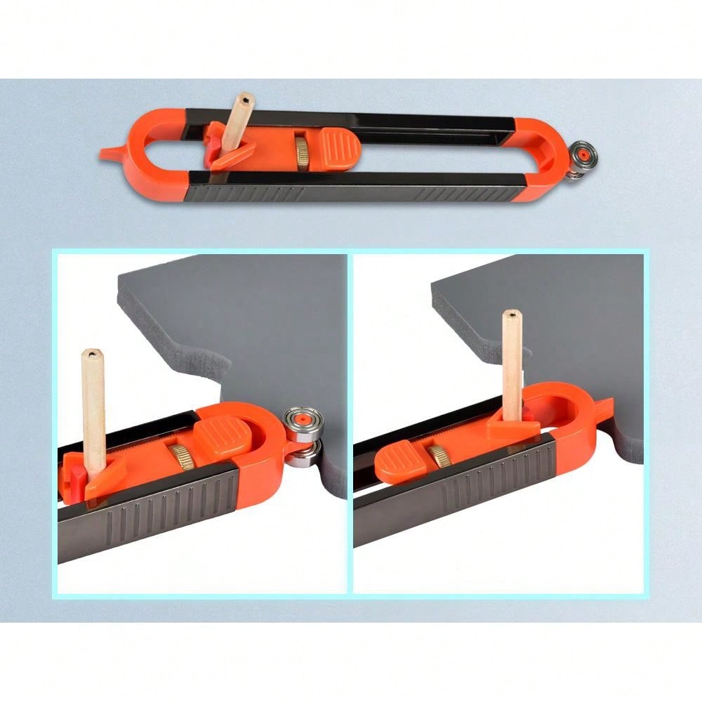 Woodworking Measuring Gauge Set, Profile Scribing Ruler Contour With ...
