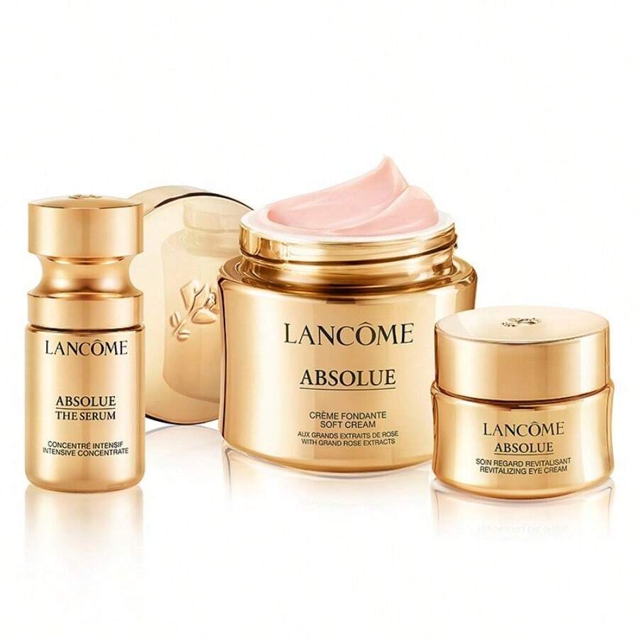 Lancôme SKIN ABSOLUE REVITALIZING PROGRAM PO3 Serum+CREAM+ERE CREAM ...
