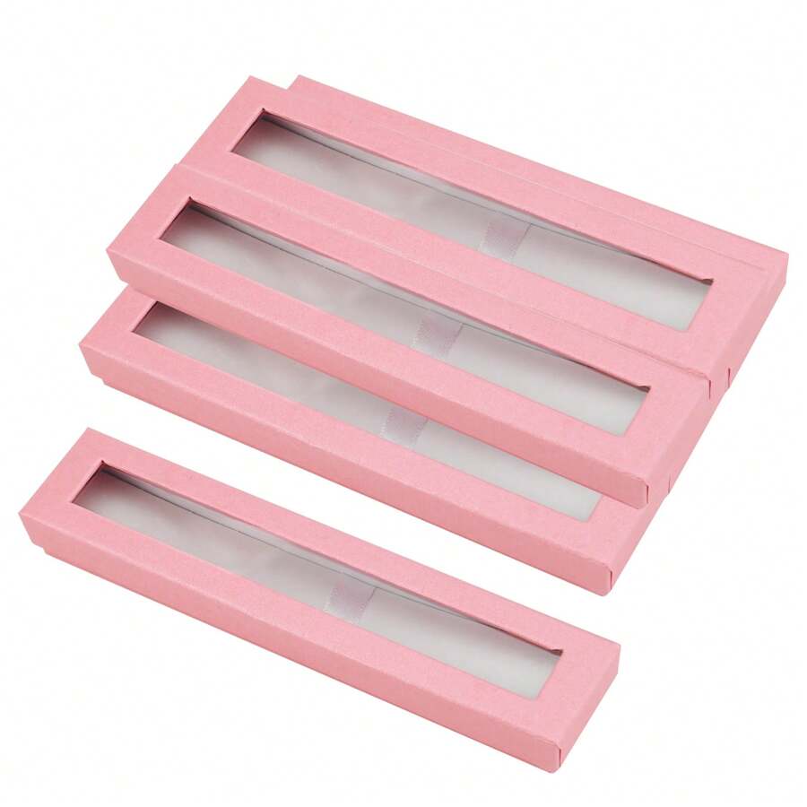 6 Pieces Pen Gift Box,Window Opening Paper Pen Case, Single Pen Gift ...