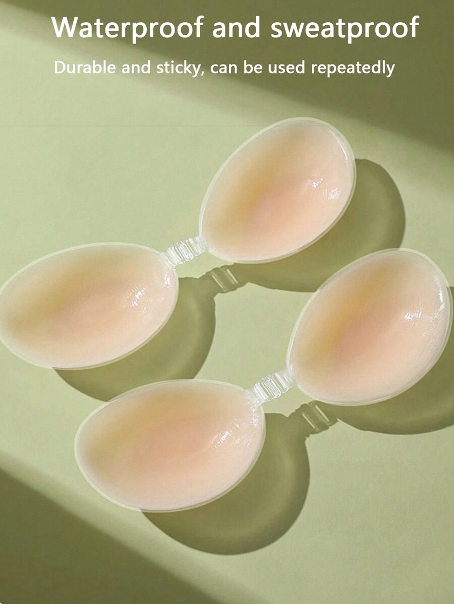 Women's Invisible Strapless Sticky Bra Pads, Ideal For Strapless Or ...