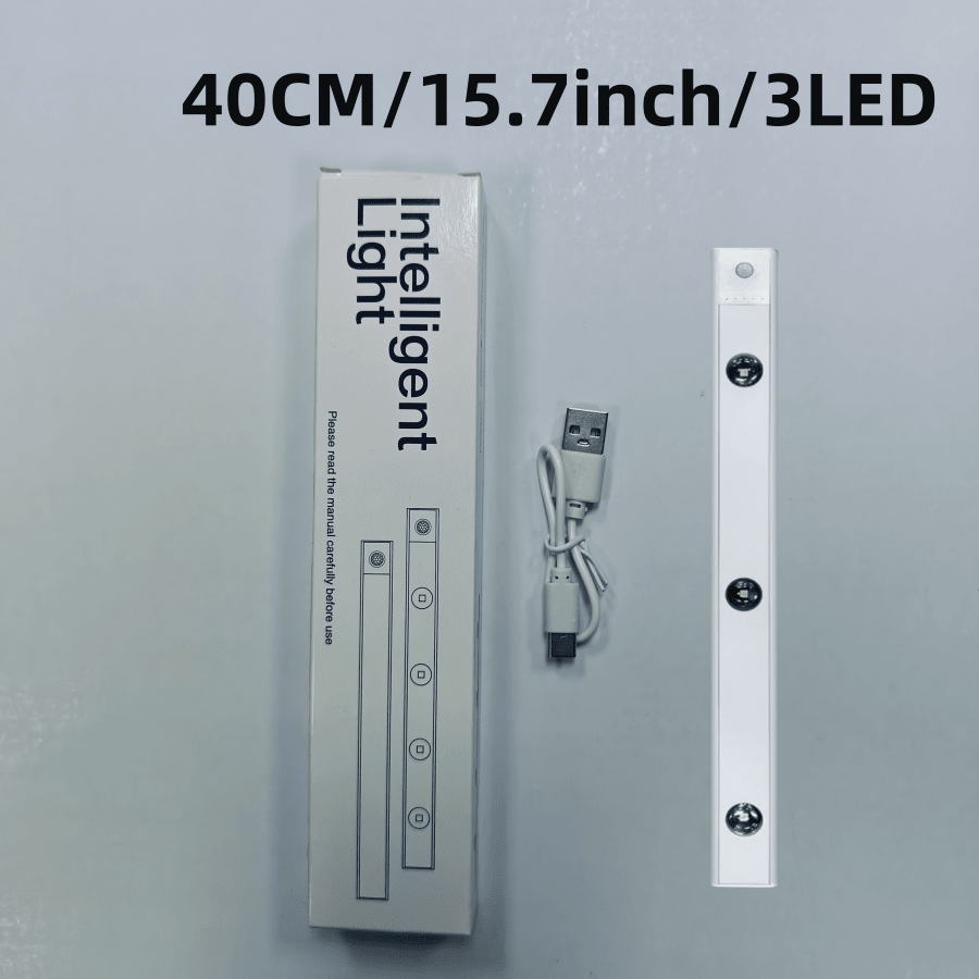 1 White Cabinet Bottom Lighting, Three Color Dimmable Wireless Motion ...