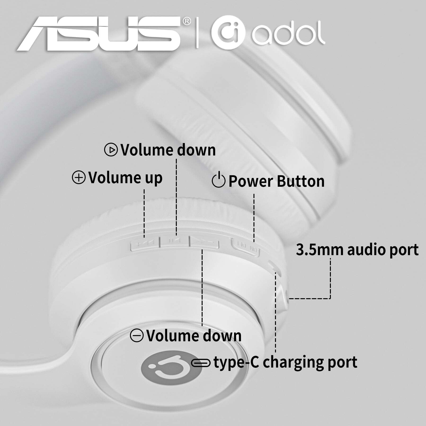 Asus AS-D96 Wireless Earbuds With Microphone Noise Cancelling ...