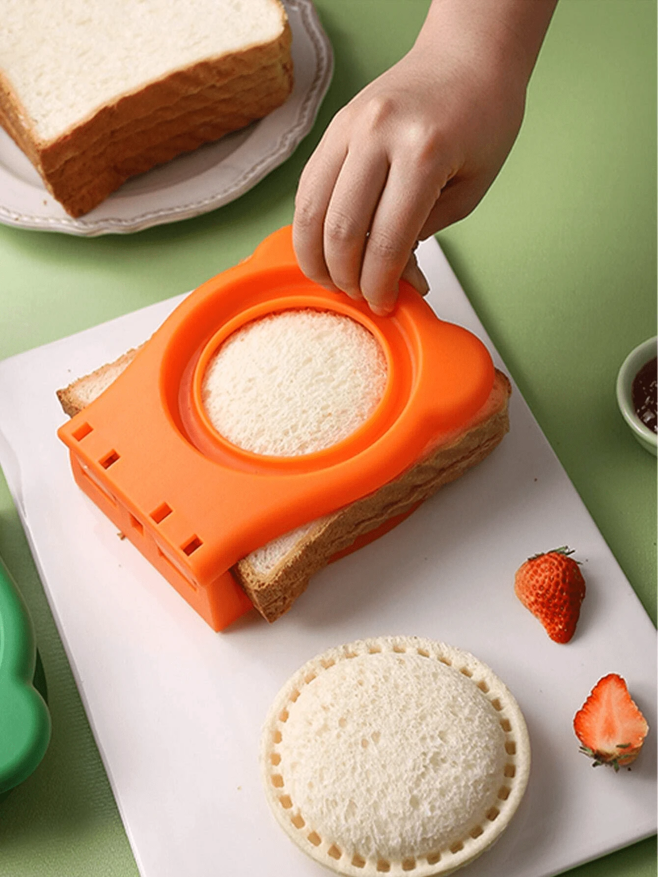 choxila 1pc Sandwich Cutter And Sealer, Pocket Sandwiches Cutter ...
