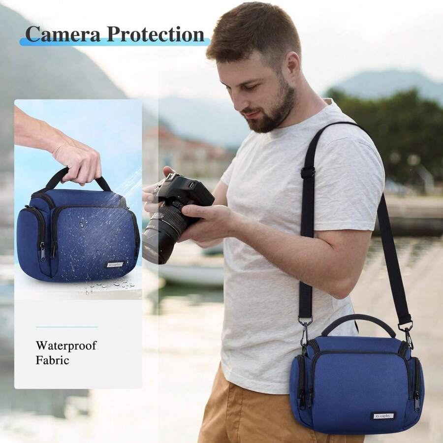 Camera Case Bag DSLR Camera Bag Mirrorless Camera Bag Photographers ...