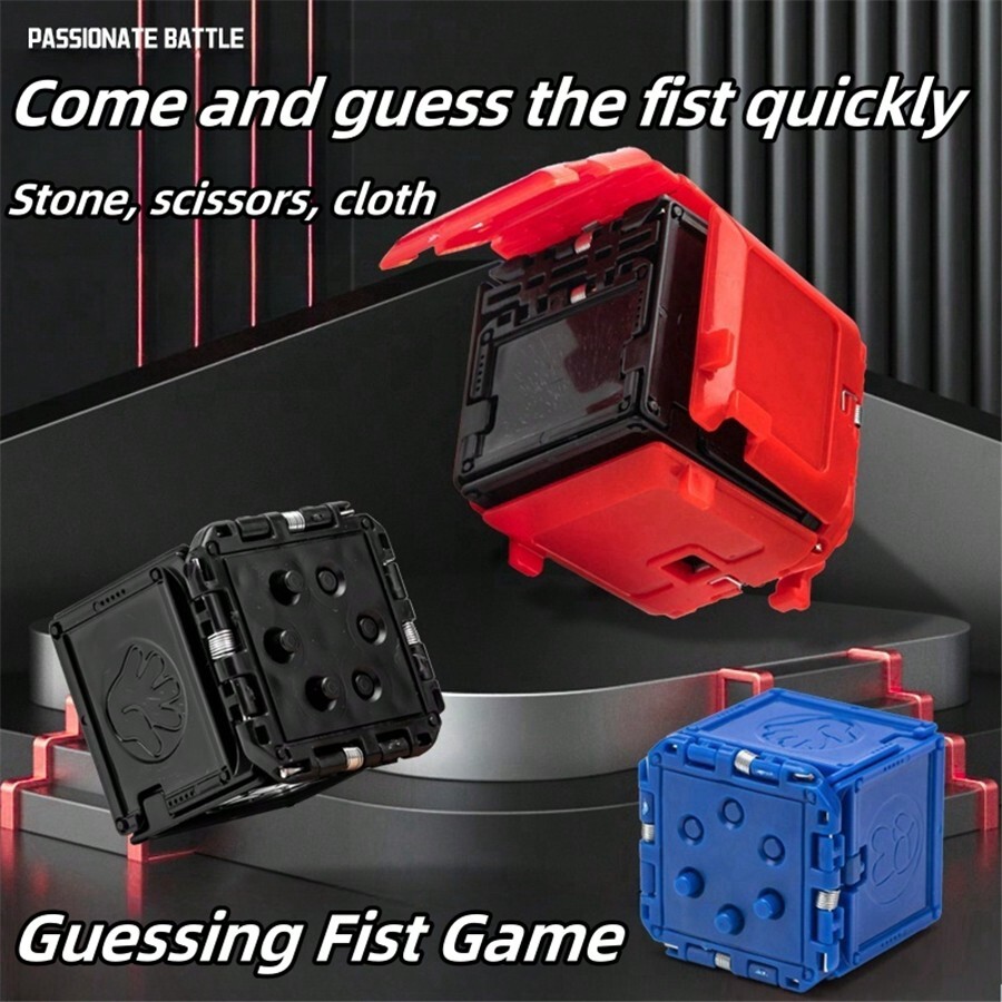High-Tech Rock Paper Scissors Toy Artifact, Two-People PK Guessing Game ...