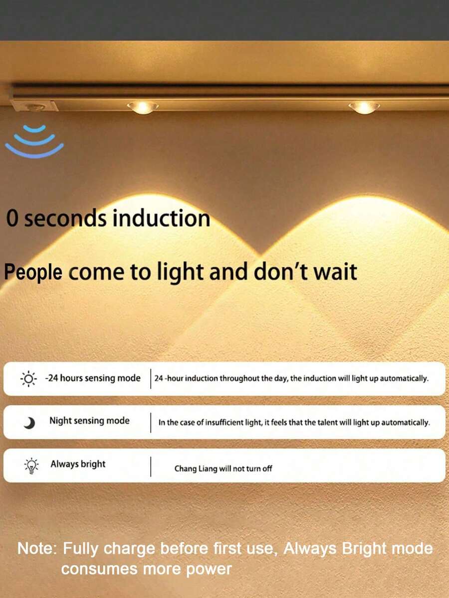 Ultra Thin Under Cabinet Lights,Brightness Adjustment, 3 Color Lights ...