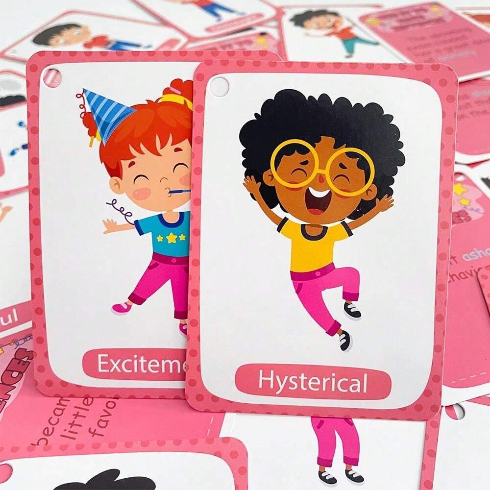 49 Cards My Feeling Emotions Cards Homeschool Montessori Education ...