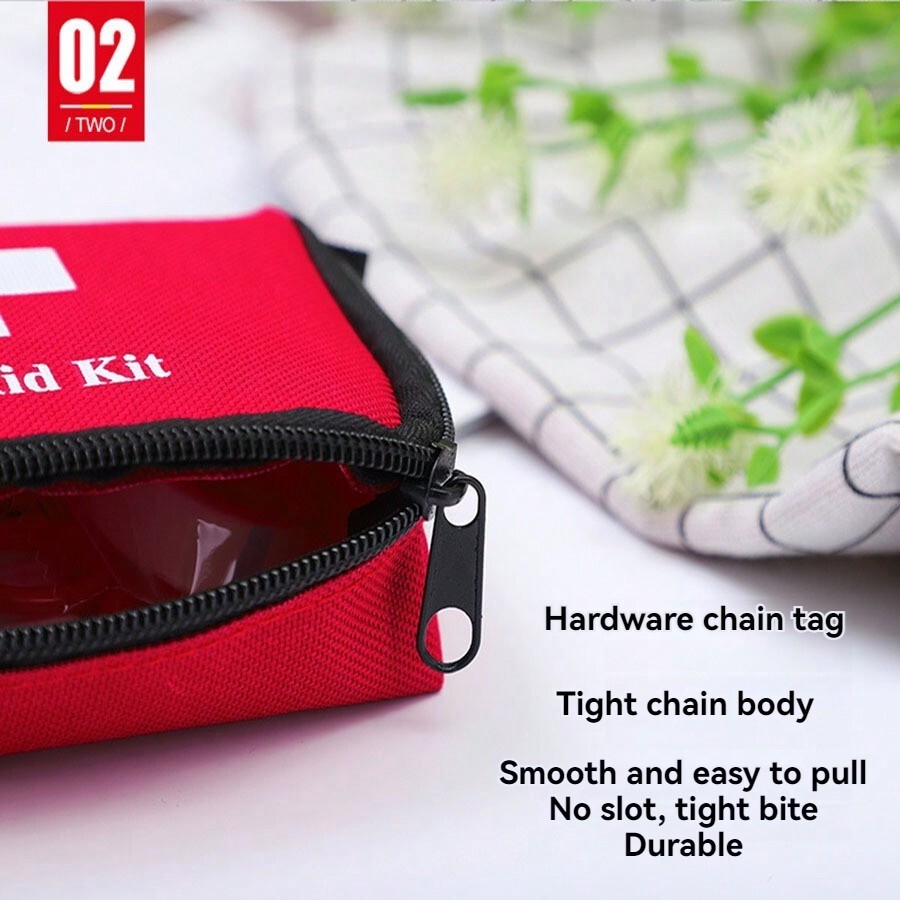 First Aid Box, Outdoor Travel First Aid Kit, Car Emergency Bag, Home ...
