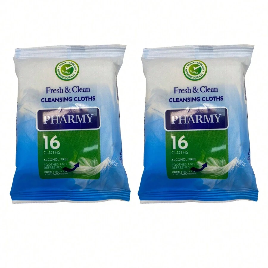 Pharmy Fresh & Clean Cleansing Cloths, 2 PACK | SHEIN USA