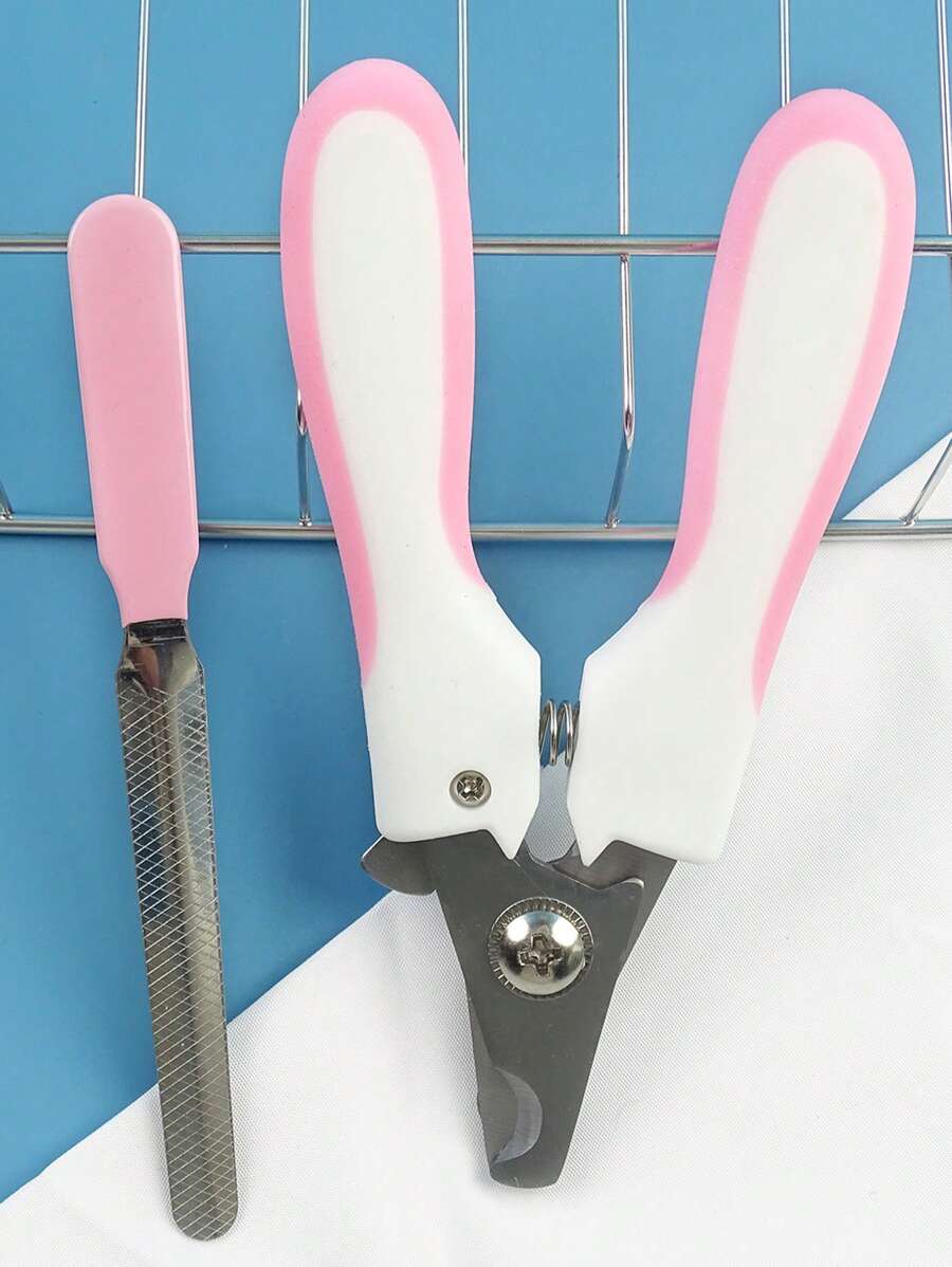 Pet Nail Clippers Small Dogs & Cats Nail Trimmer Kit With Nail File ...