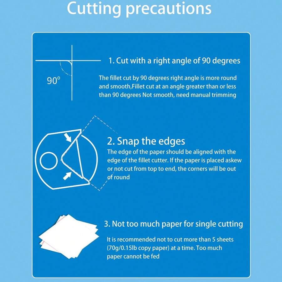 R4 Corner Rounder Punch Cutter Tool For Exam Papers, Diy Greeting Cards ...