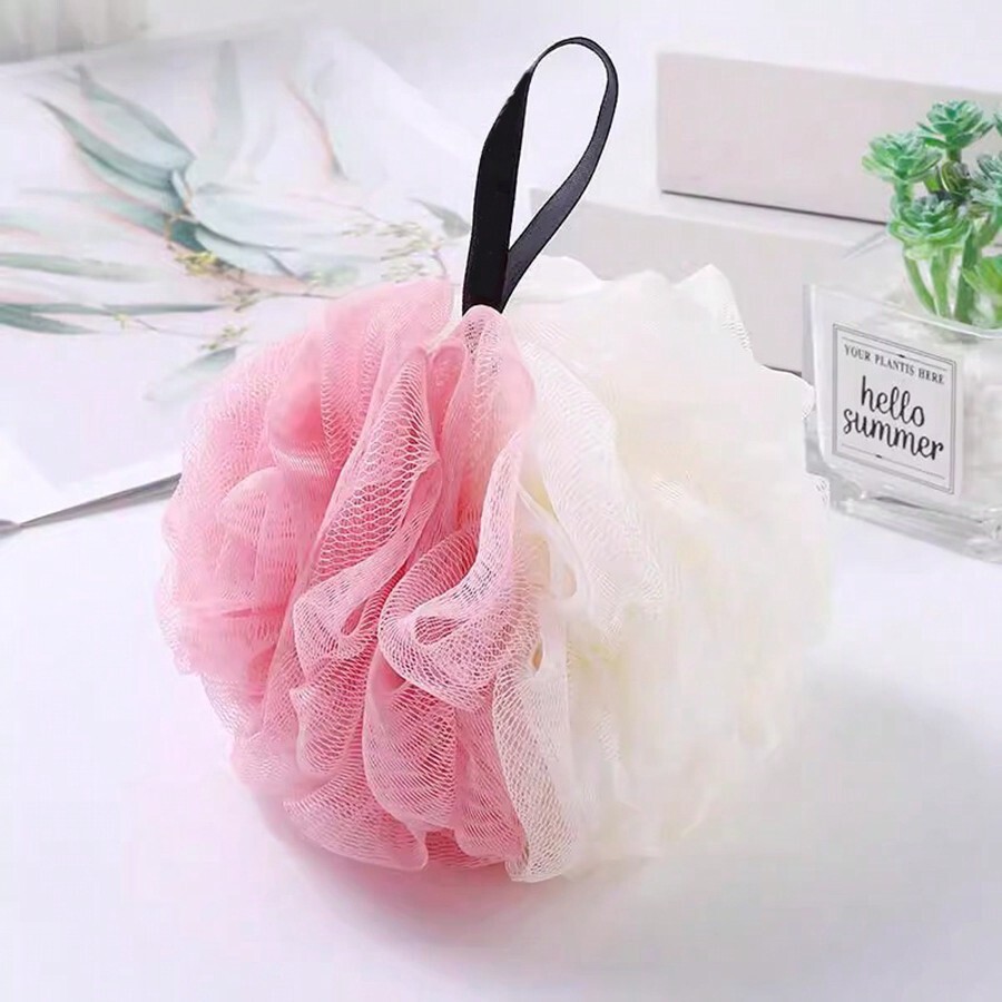 1pc Grain Bath Sponge, Bubble Mesh Sponge 50g Lovely Bath Ball ...
