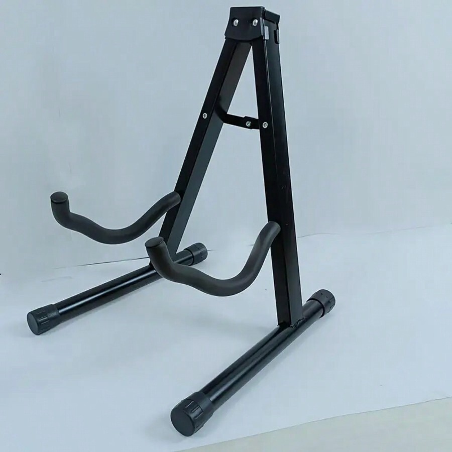 Guitar Bracket Folding A-Frame Bracket, Floor Standing Instrument ...