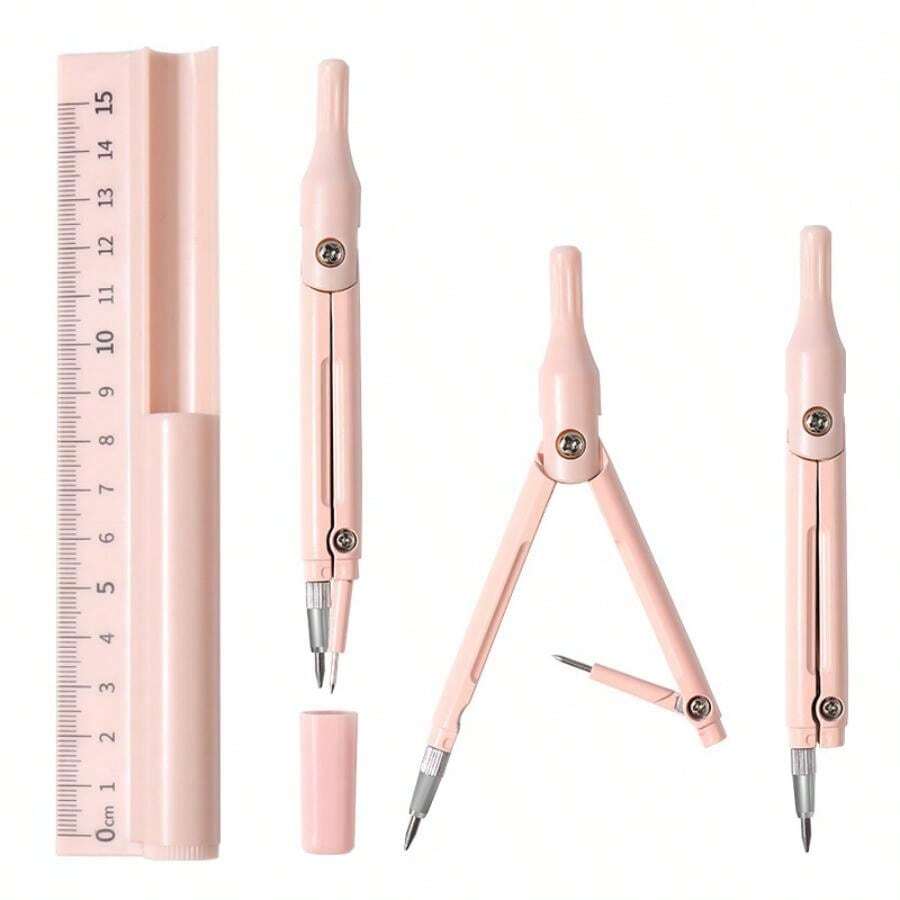 Multipurpose Compass Set For Students, Includes Protractor, Scale ...